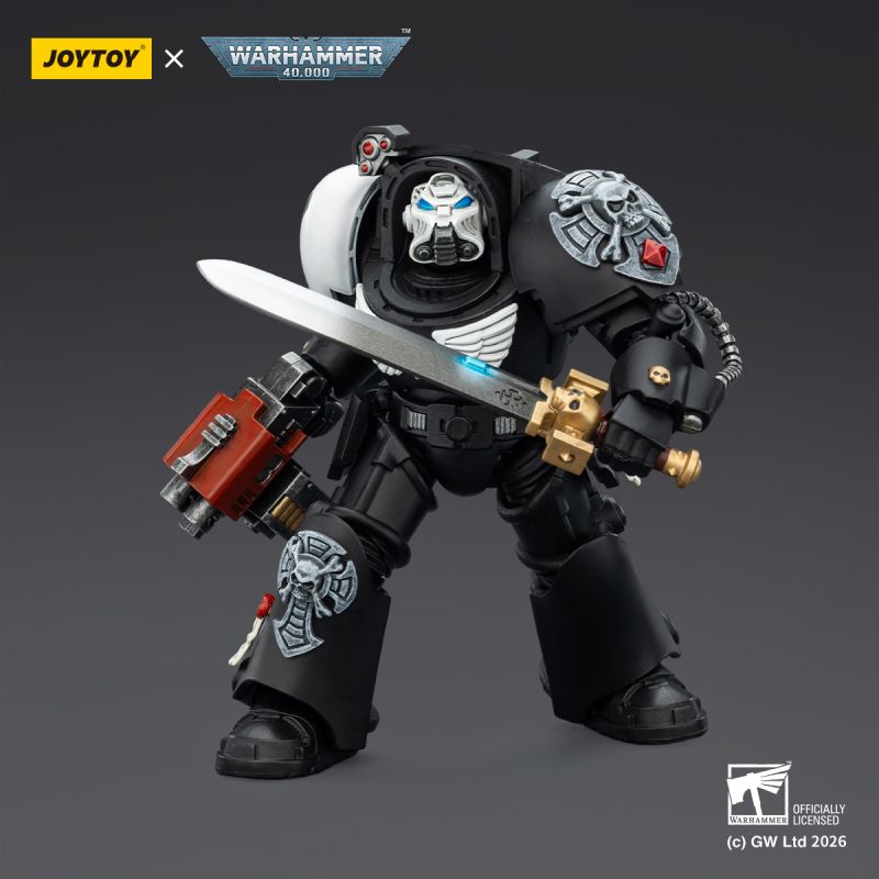 [In stock] JOYTOY Warhammer 40K Raven Guard Terminator 1 with Power ...