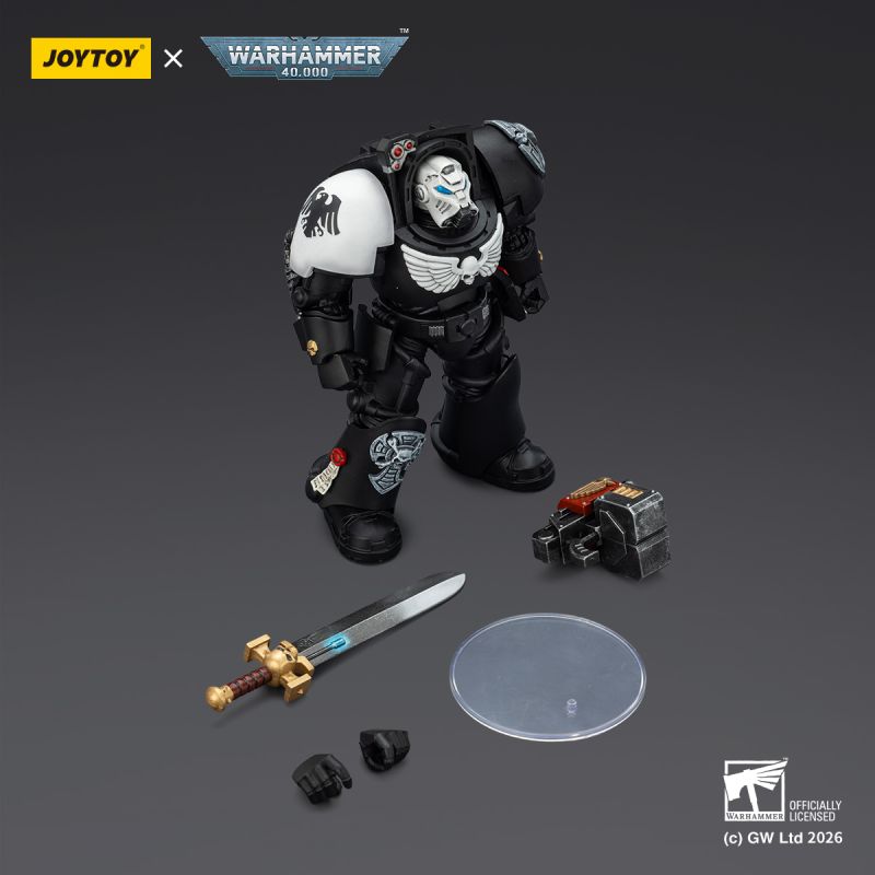 [In stock] JOYTOY Warhammer 40K Raven Guard Terminator 1 with Power ...