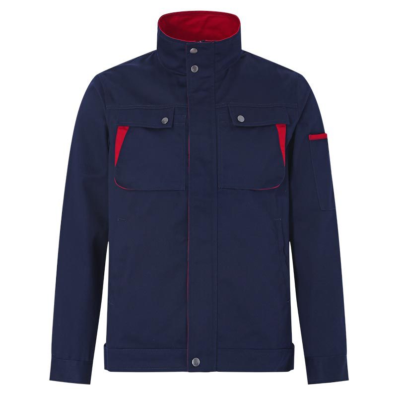 custom construction safety workwear jacket men wear cotton work uniform ...