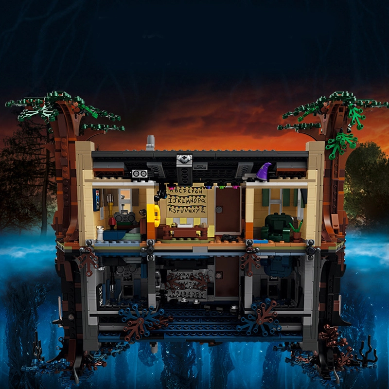 upside down lego stranger things