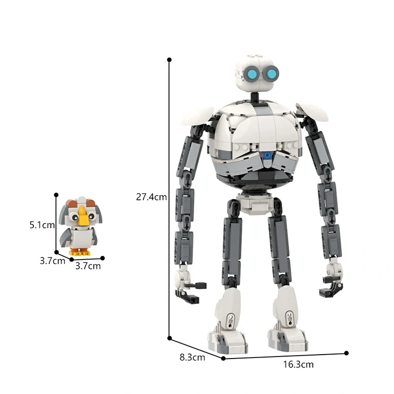 MOC C10343 The Wild Robot Roz Brightbill