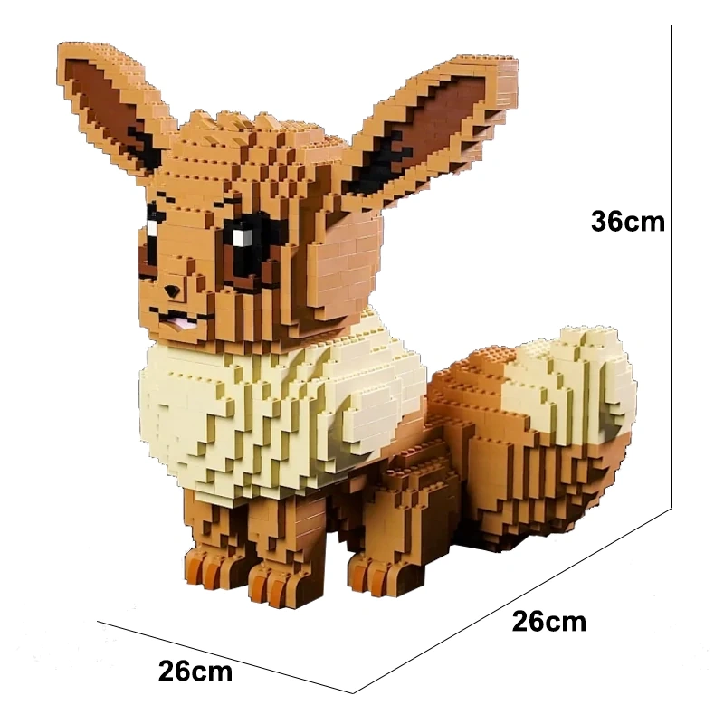 mega lego eevee evolution