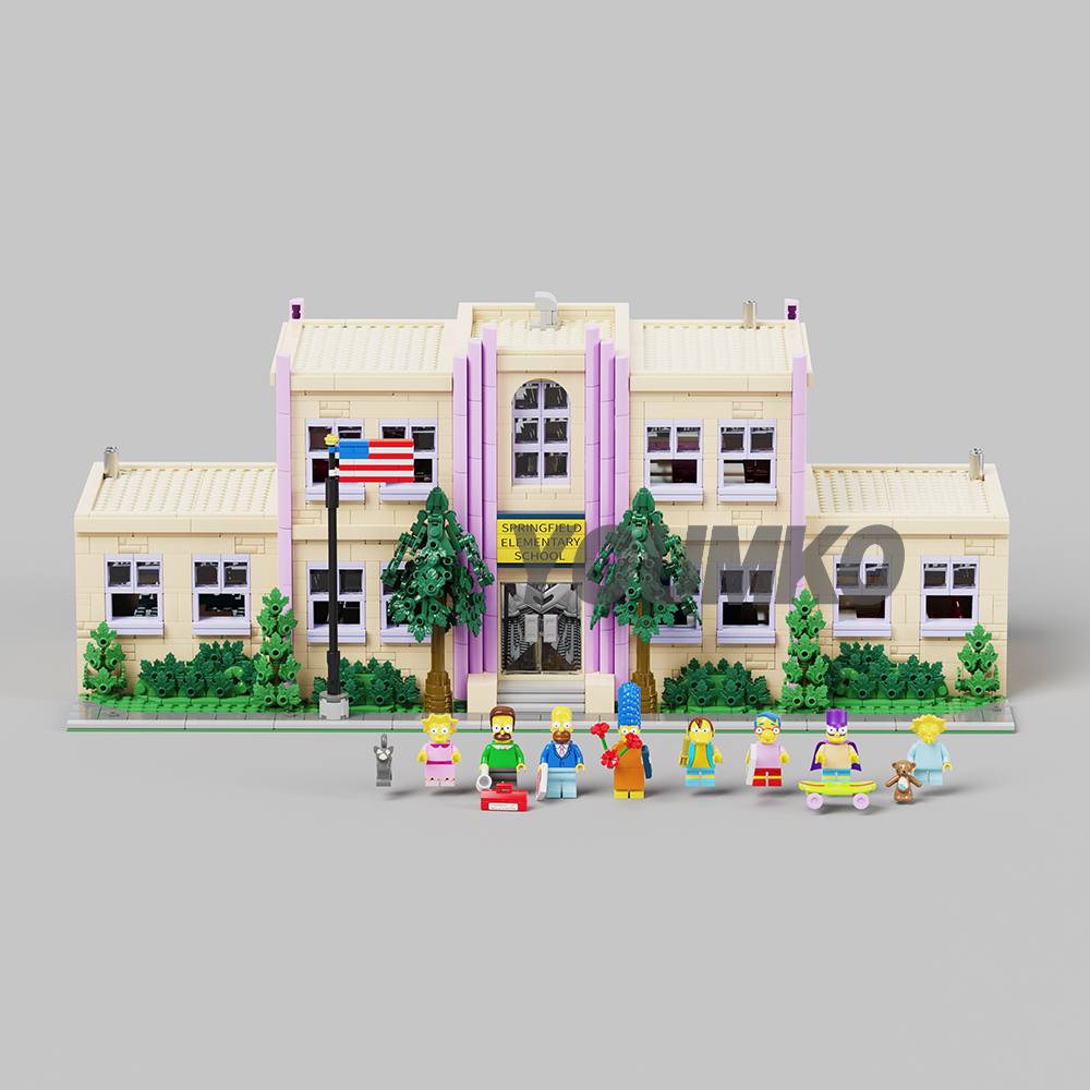 Build Springfield Elementary: The Best Simpsons MOC Set for Fans
