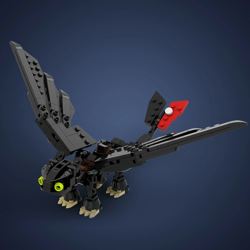 flying toothless instructions