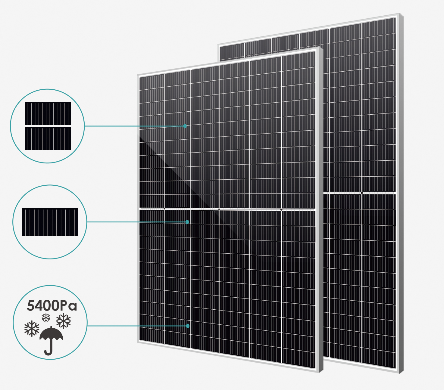 G12-210mm Series Solar Panels
