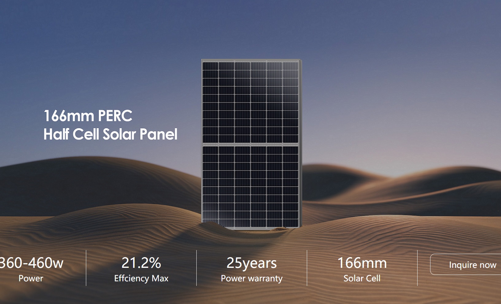 M6-166mm Series Solar Panels