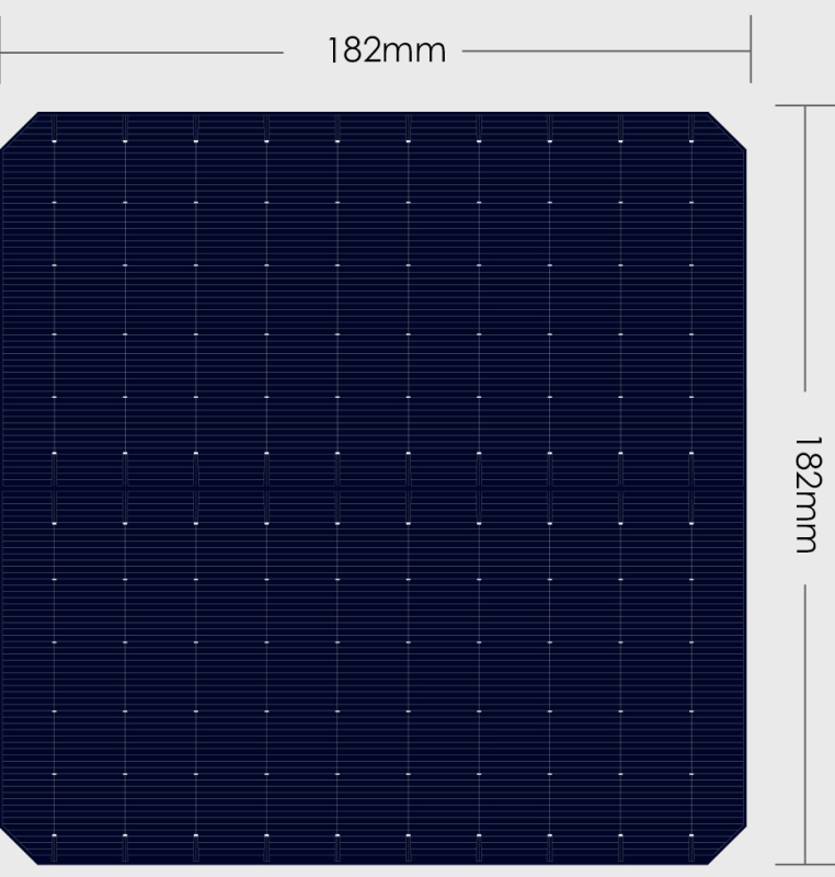 182mm Mono Solar Cell
