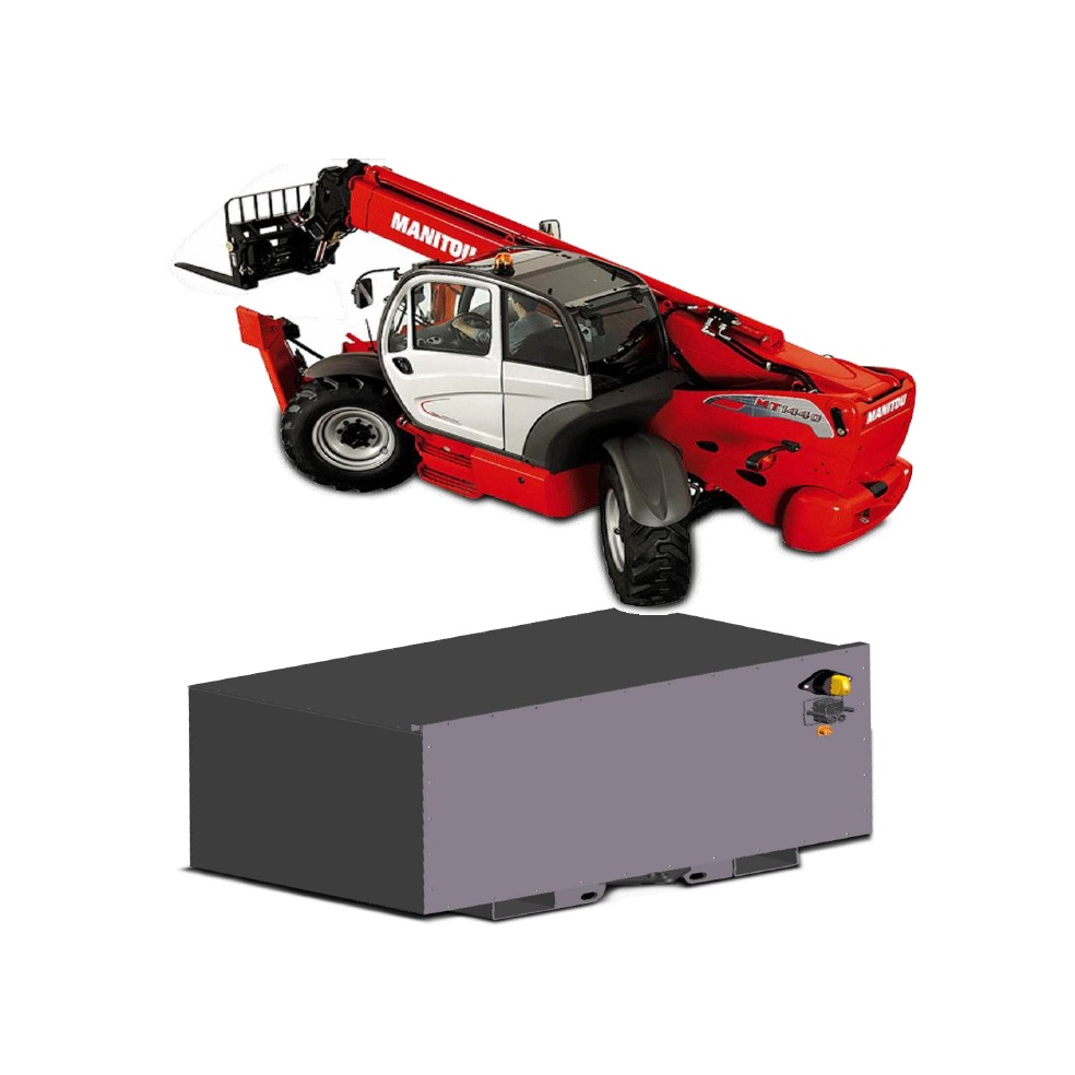 High Voltage Electric Rough-Terrain Fork Lift Lithium Battery 624V ...