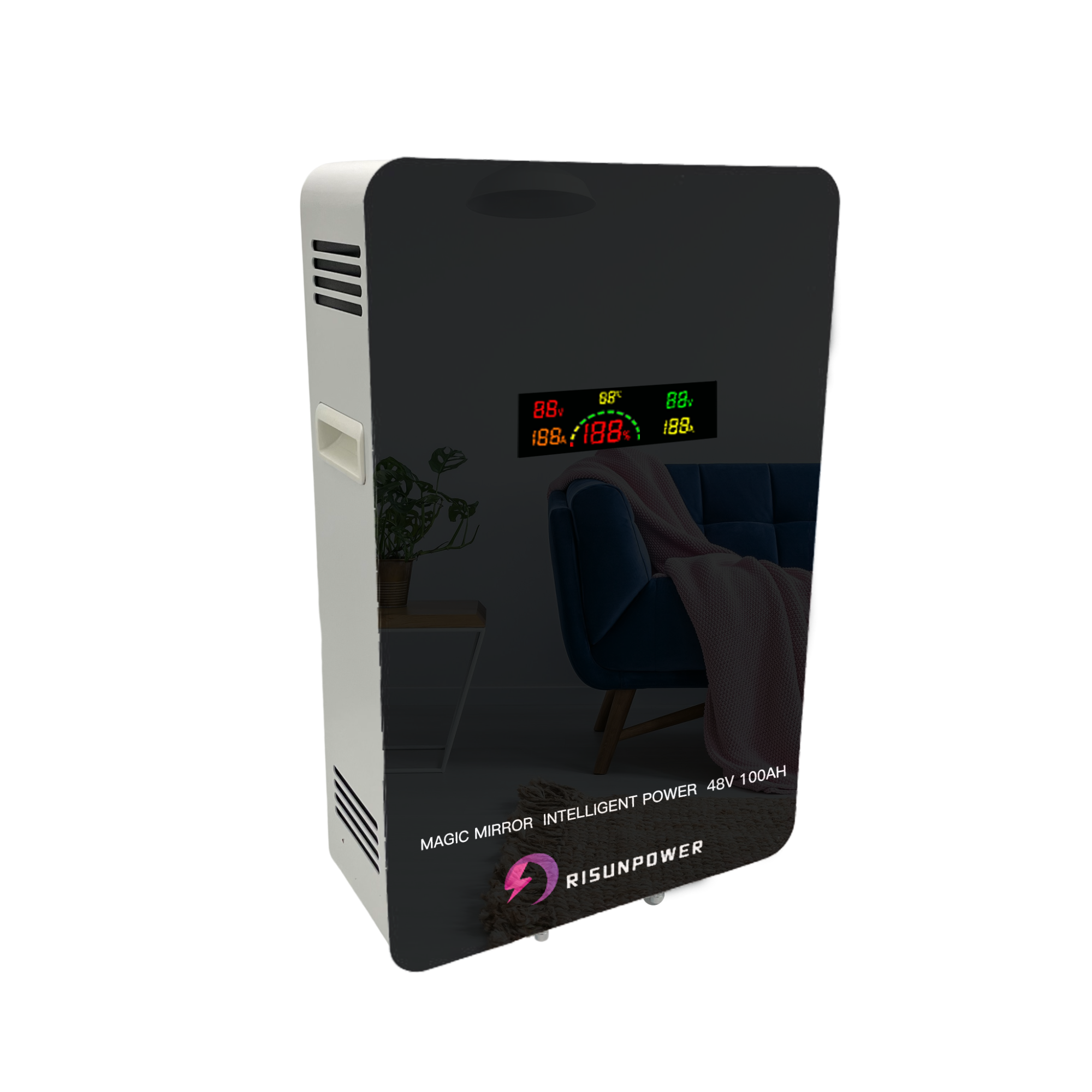 RisunPower Intelligent Magic Mirror Residential Energy Storage Lithium ...