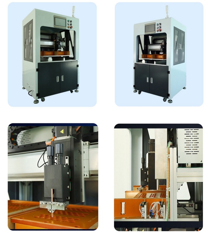 Lithium battery High Precision Double-Side Automatic Spot Welding ...