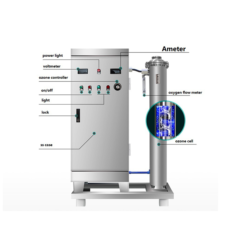 200g industrial ozone generator,industrial water treatment ozone generator