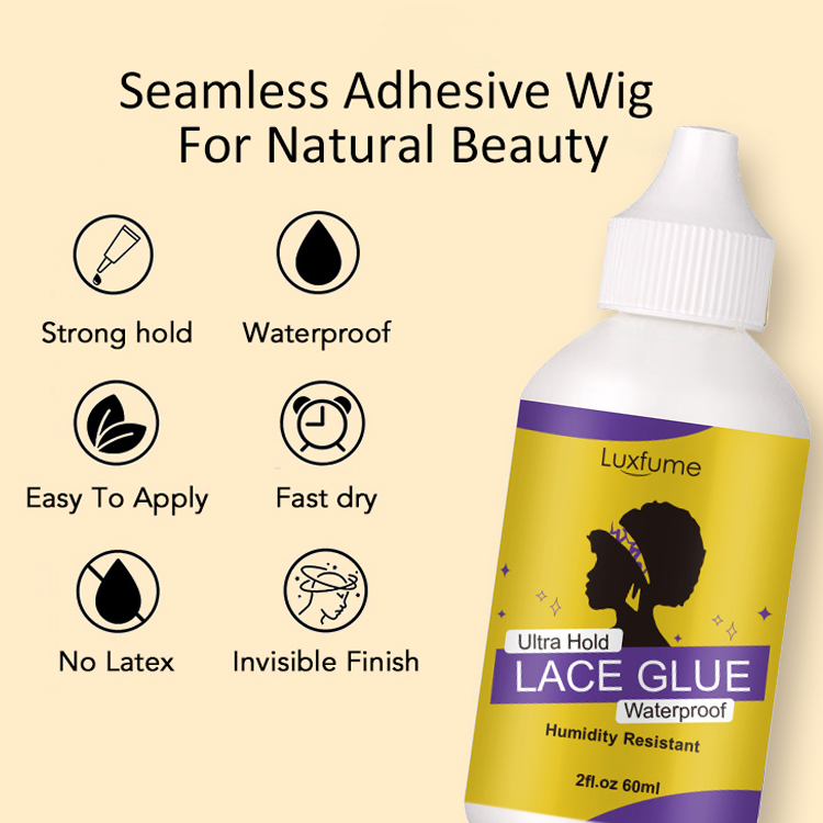 Lace Glue Waterproof Strong Hold Hair Extension Tool Wig Glue Adhesive