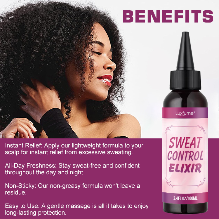 Sweat Control Finishing Hair Product Anti Perspirant Hair Serum Sweat ...