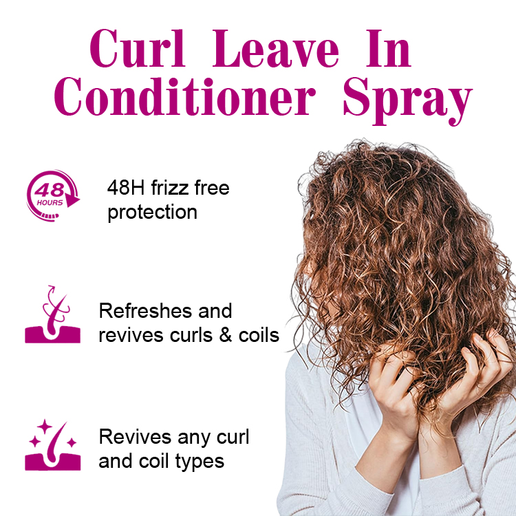 Keep Curly Hair Moisturized Enhance Natural Curl Patterns Curl Leave-In ...