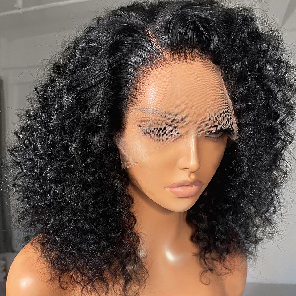 Blue Band 4x4 5x5 HD Swiss Body Wave Human Hair Lace Closure