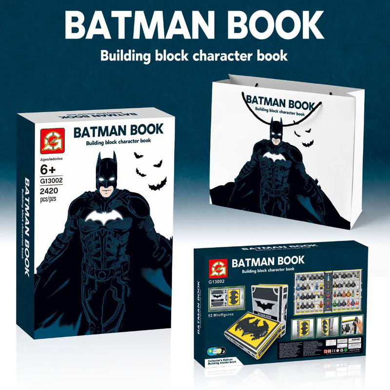 G13002 Batman Collection Manual Creator Book