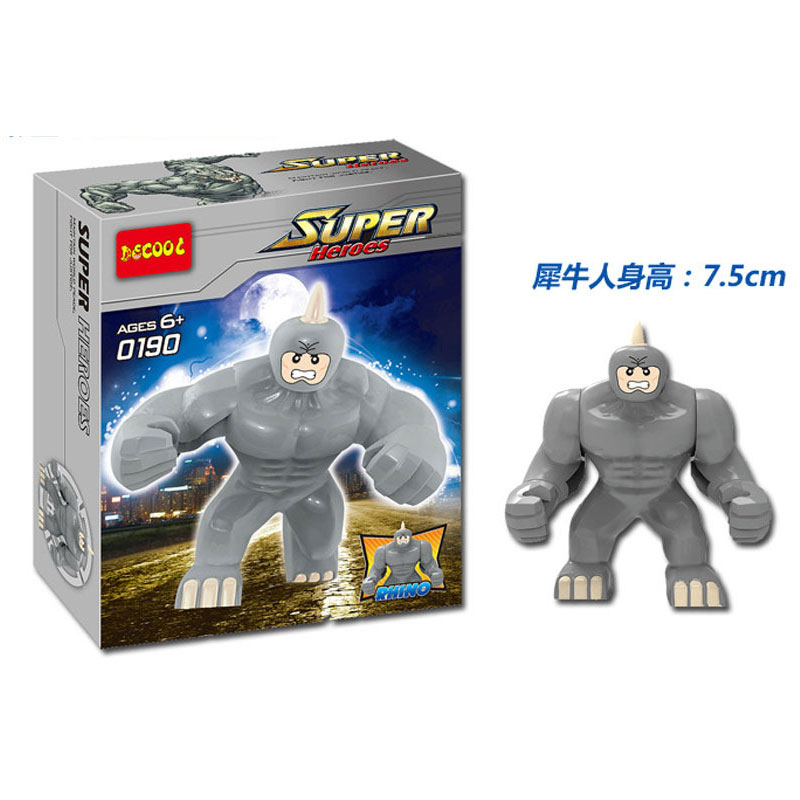 【Clearance Stock】Decool 0190 Rhino Blocks Ship From China