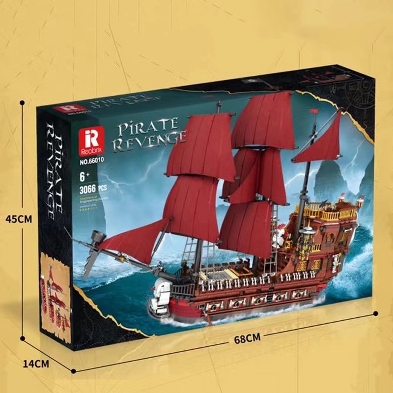 Reobrix 66010 Pirate Revenge Model Ship Creator