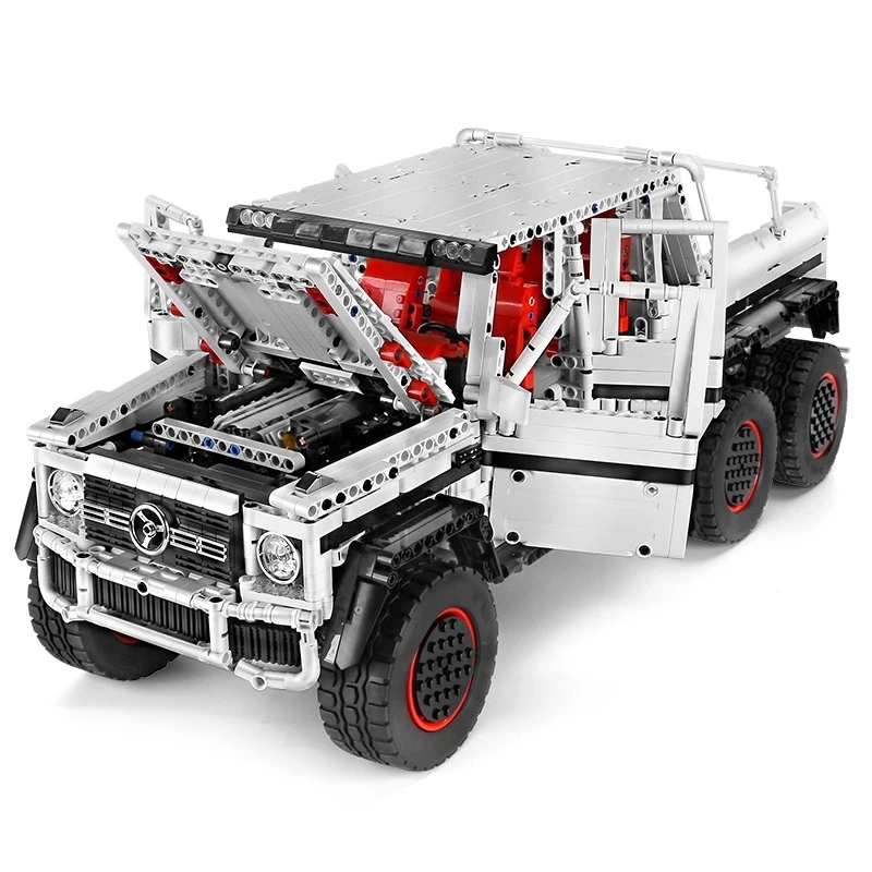 Mould King 13061 Technic "Mercedes-Benz" G63 6x6 Building Blocks 1:10 Model 3686pcs Bricks From ...