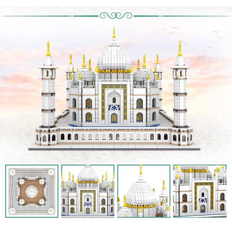 [Mini Micro Bricks] ZHEGAO 00858 Taj Mahal Modular Building
