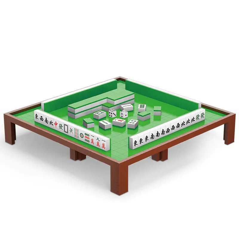 【Mini Micro Bricks】MOYU MY97050 Creator Toys Game MINI Bricks Mahjong ...