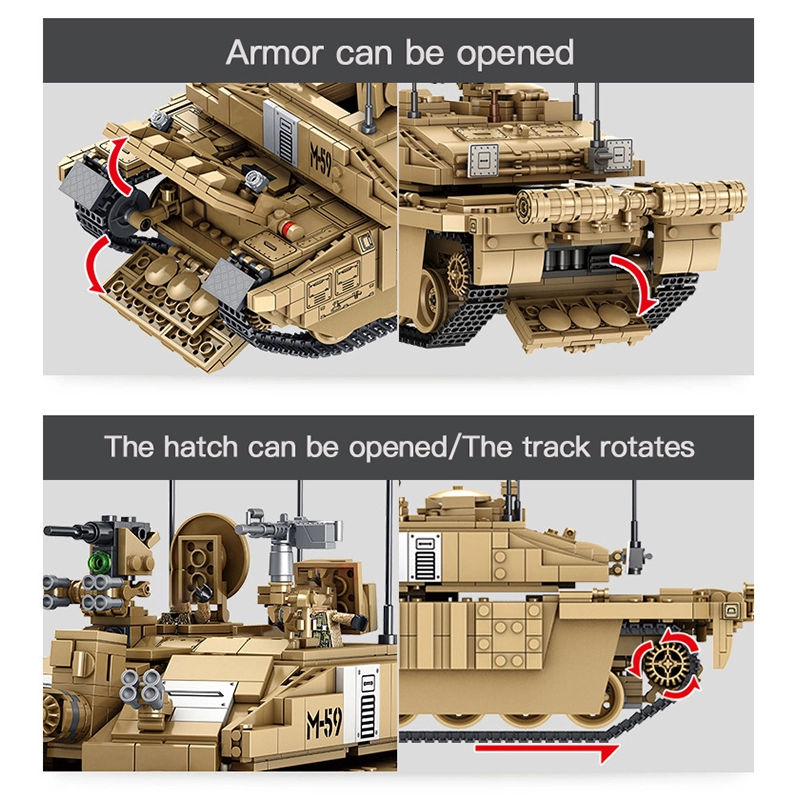 PANLOS 632008 Challenger II Main Battle Tank Military