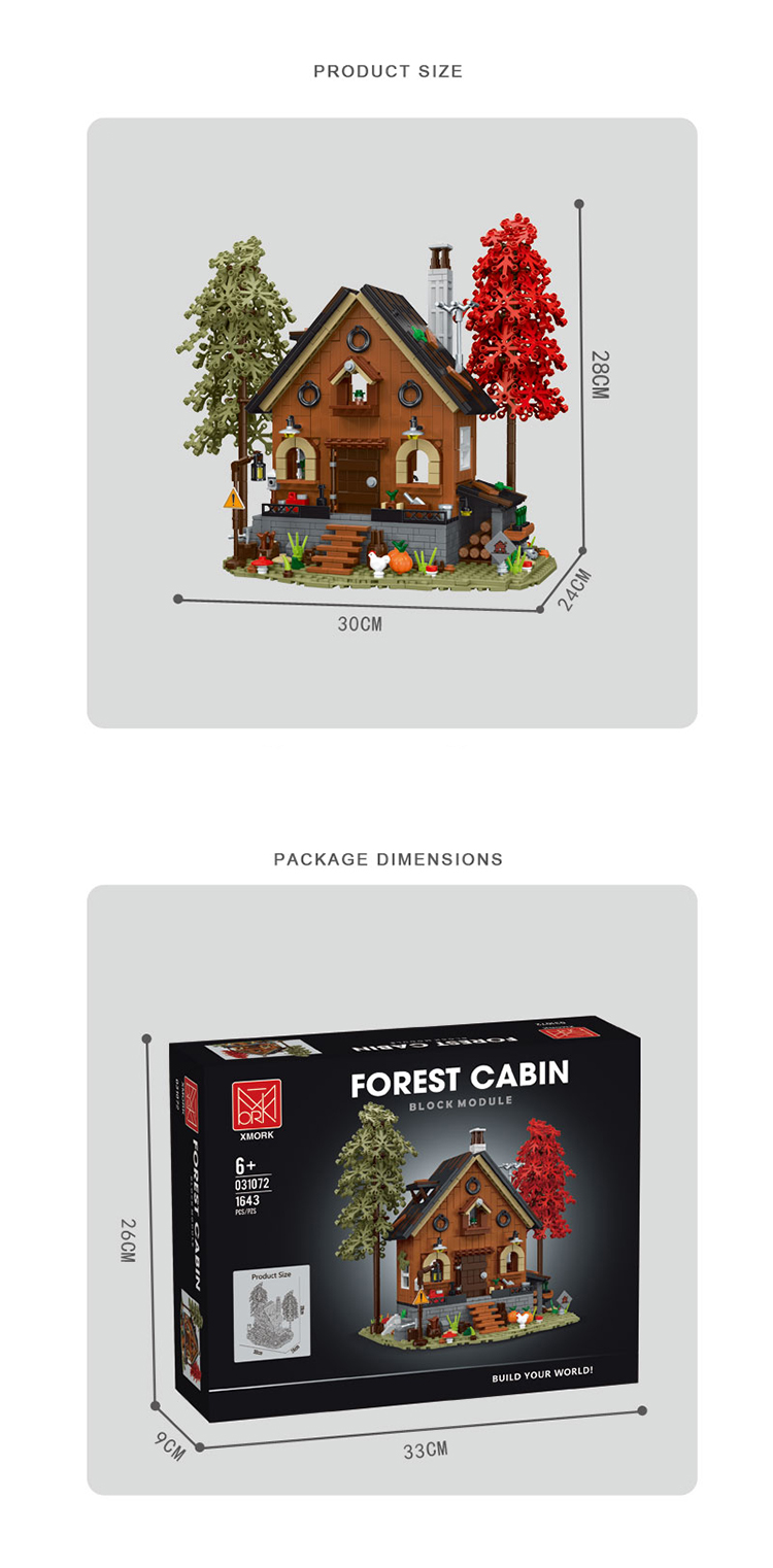 Mork 031072 Forest Cabin Modular Building
