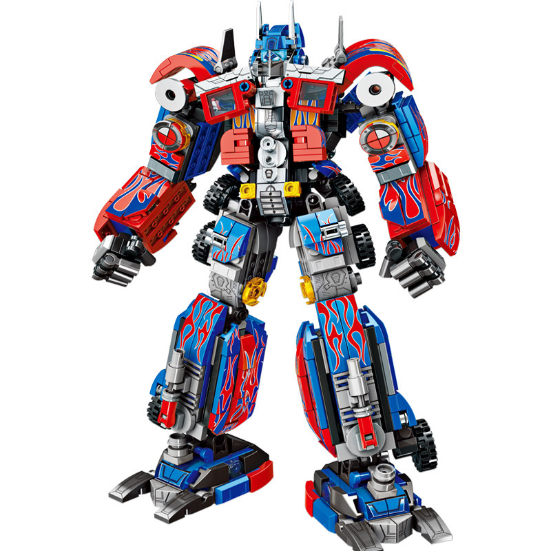 LWCK 7013 Movie & Game Optimus Prime Deformation Robot Building Blocks ...