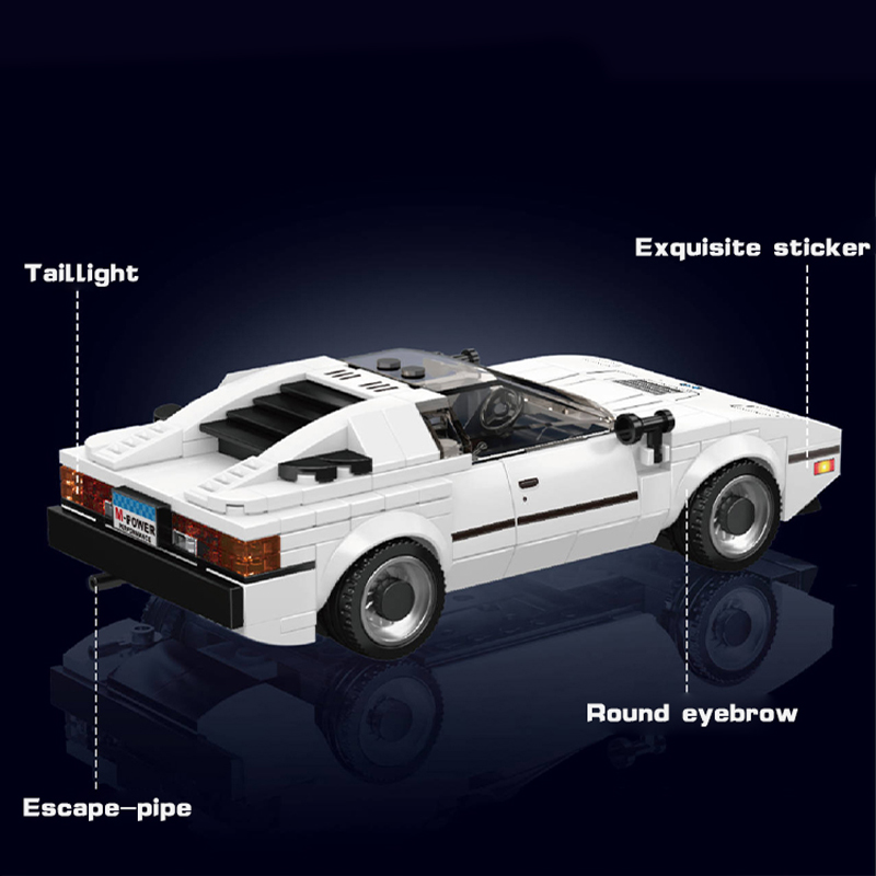 [With Display Box]Mould King 27036 BMW M1 Speed Champions Racers