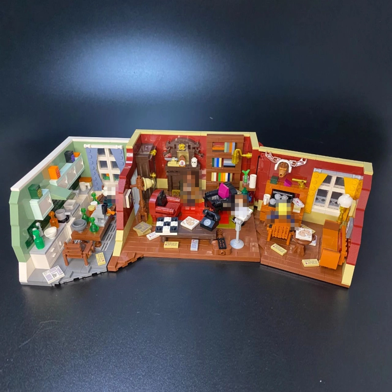 LEGO MOC Pantasy 86218 Sherlock Holmes Apartment 221B Movie & Game