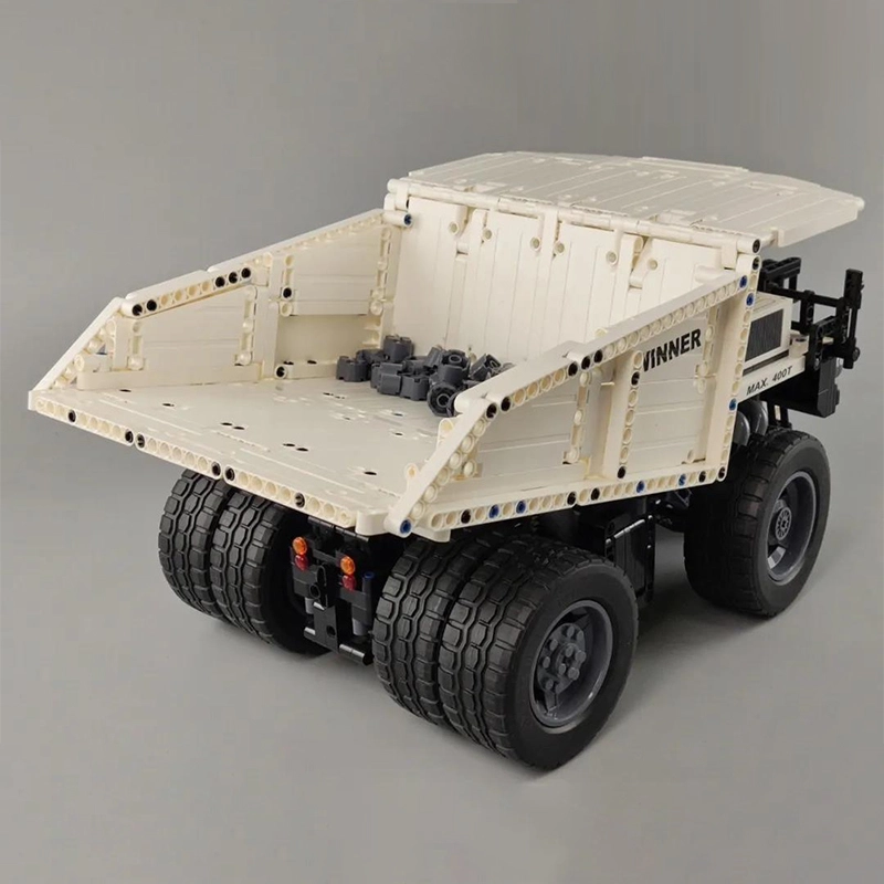 【With Motor】WInner 7120 Technic 1:40 Mining Truck Building Blocks 1383± ...