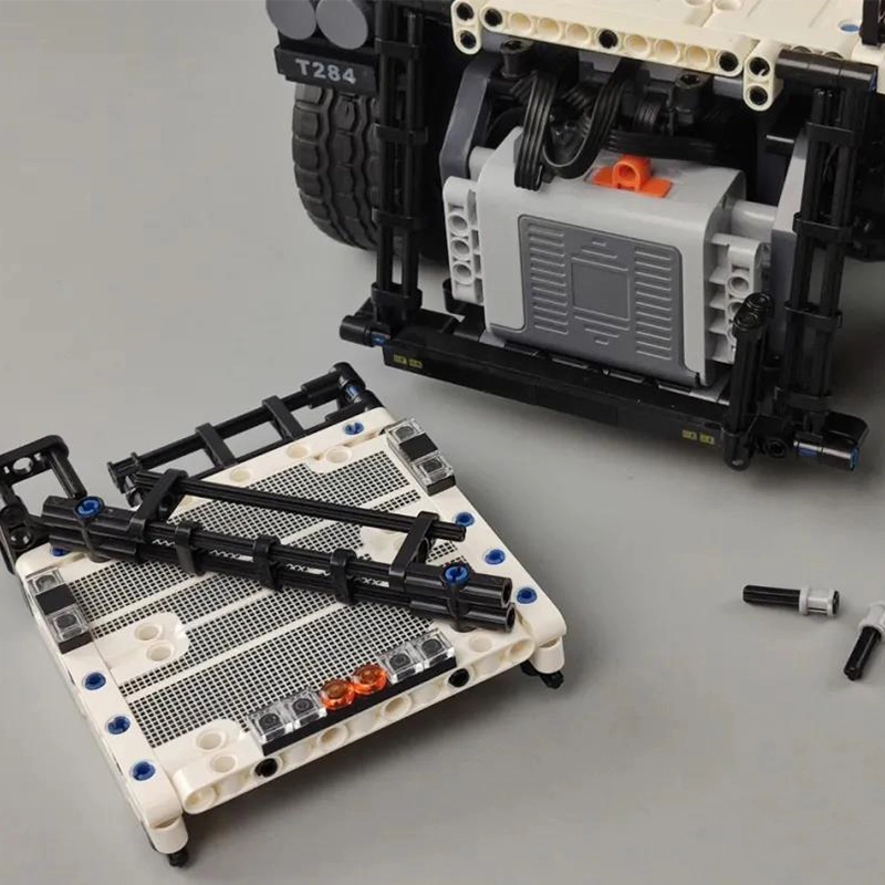 【With Motor】WInner 7120 Technic 1:40 Mining Truck Building Blocks 1383± ...