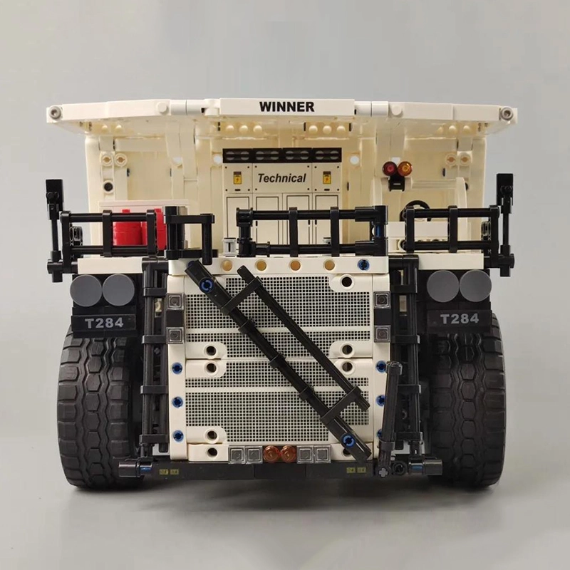 【With Motor】WInner 7120 Technic 1:40 Mining Truck Building Blocks 1383± ...
