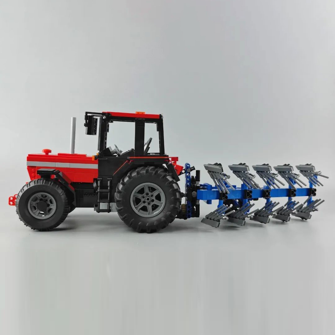 [With Motor]CaDa C61052W Farm Tractor 1:17 Technic