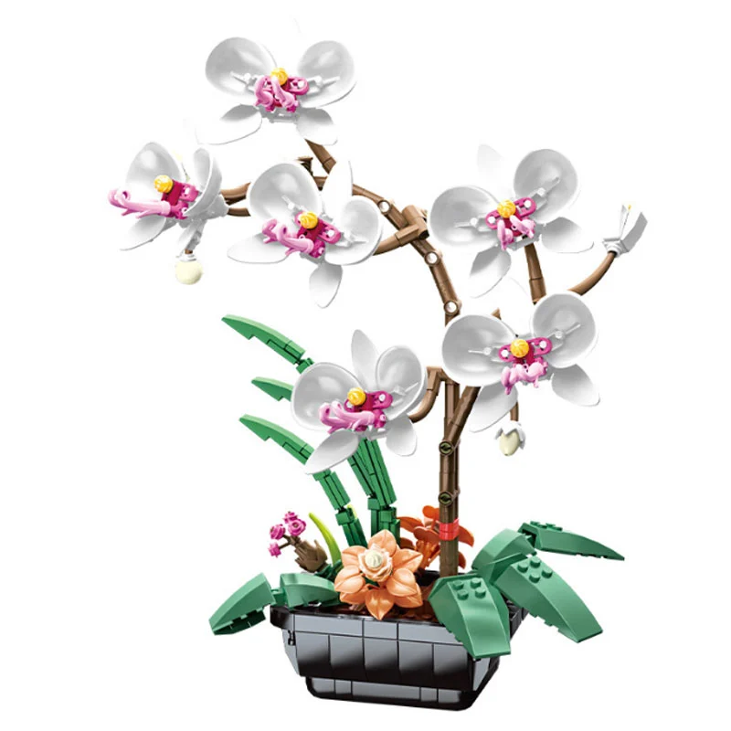 JAKI 29012 Creator Expert Series Botanical Collection Building Blocks ...