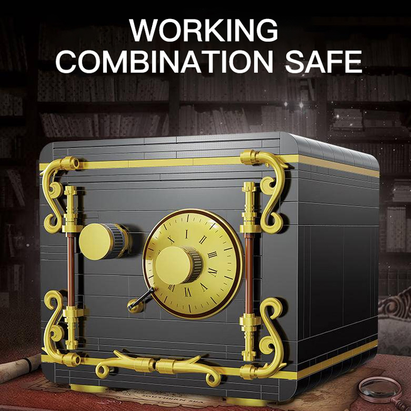 Lego Combination Safe with Secure Lock