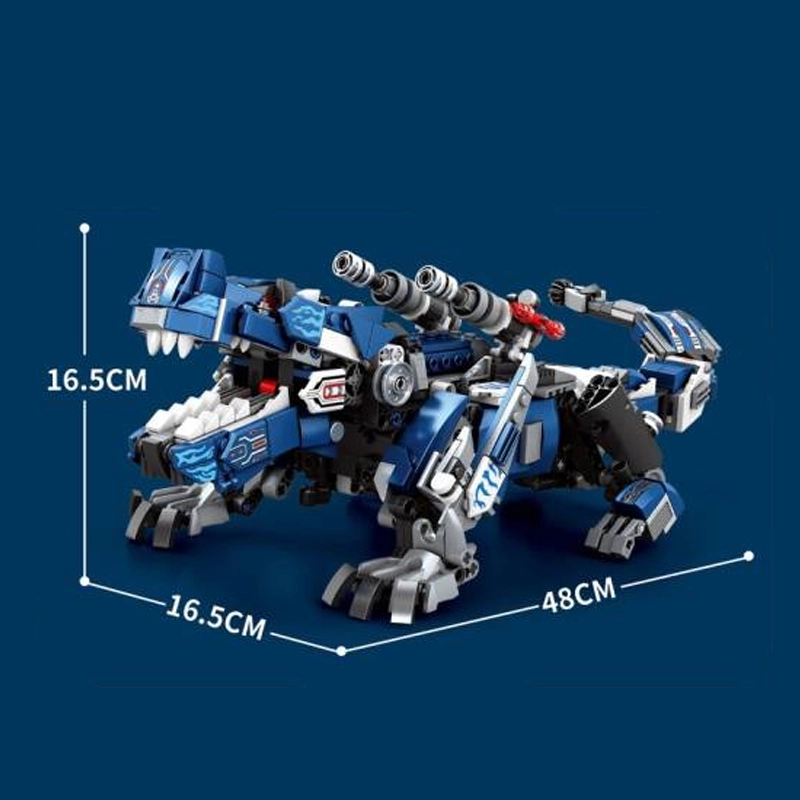 【With Motor】Reobrix 33002 Creator 3in1 Mecha Dino Mecha Rex
