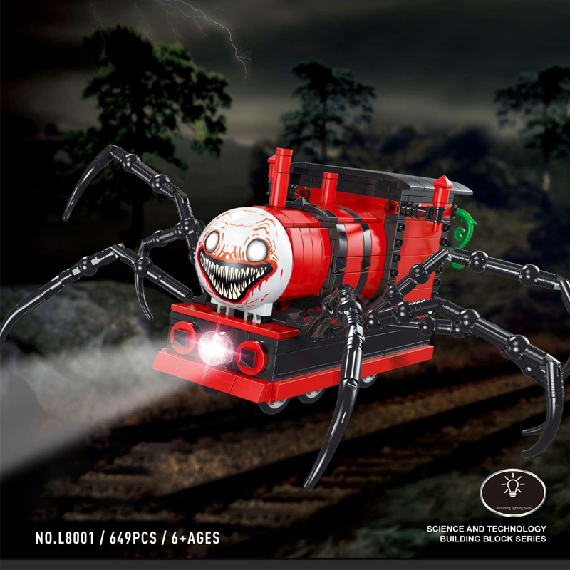 Toule L8001 Spider Monster Train Charle Movie & Game