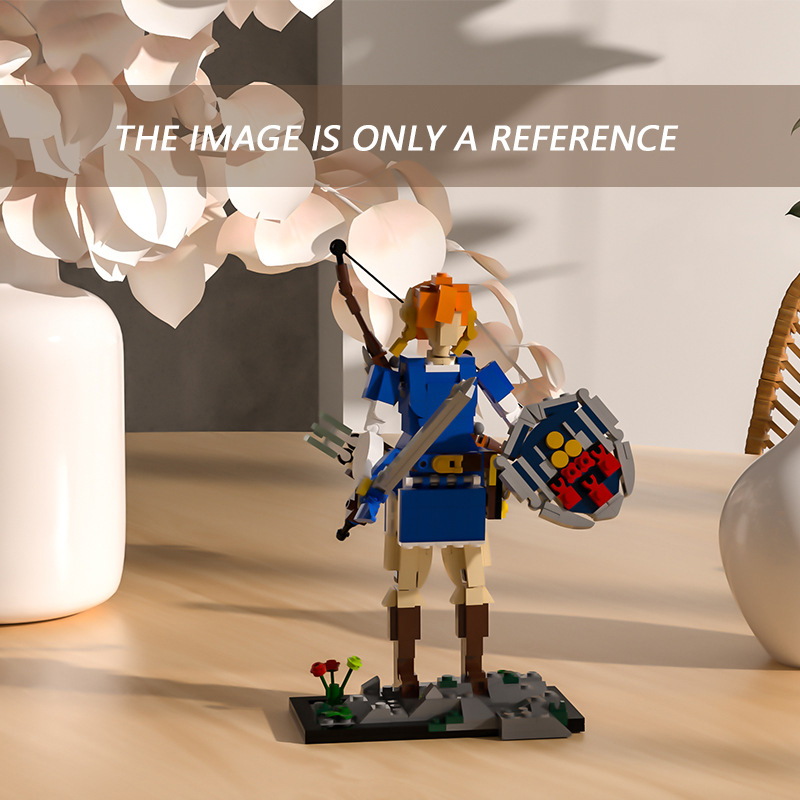 BuildMoc C7397 Legend of Zelda Character Link Creator Expert