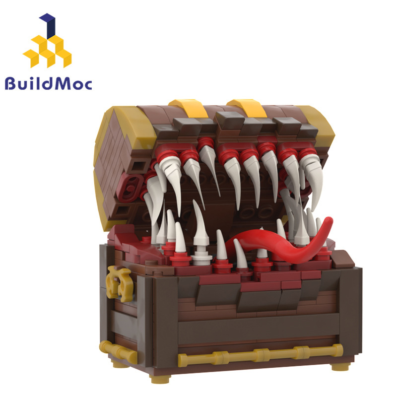 BuildMoc C7889 Chest Monster Creator Expert