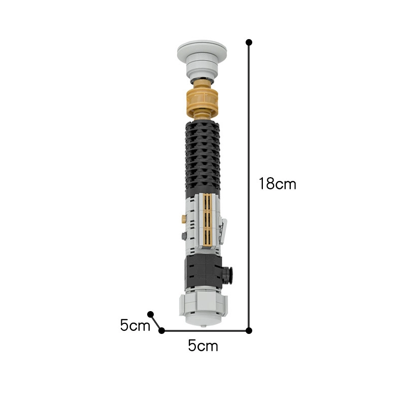 BuildMoc MOC-35811Obi-Wan lightsaber hilt Movie & Game
