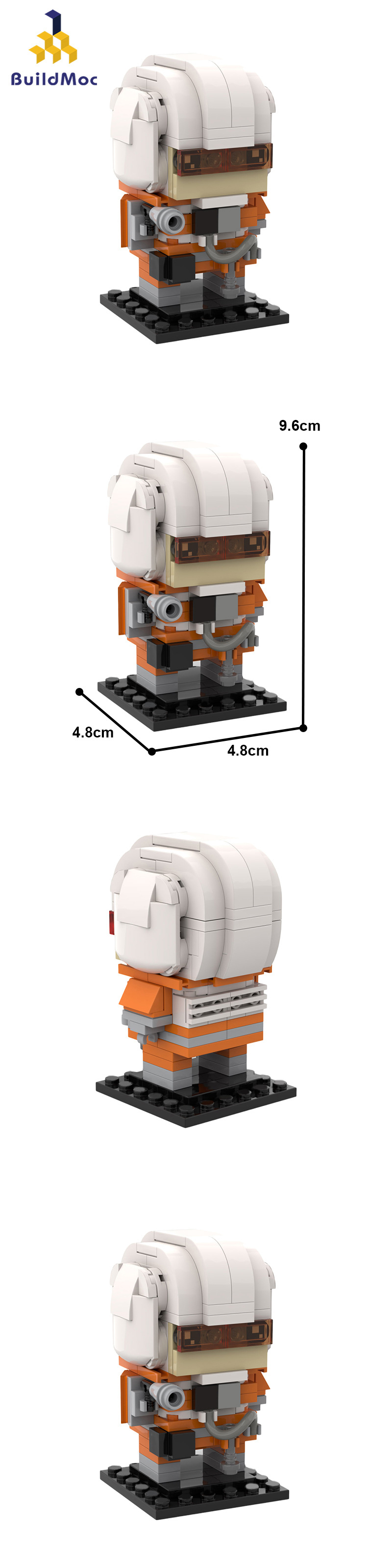 BuildMoc MOC-35893 Luke Brickhead Star Wars