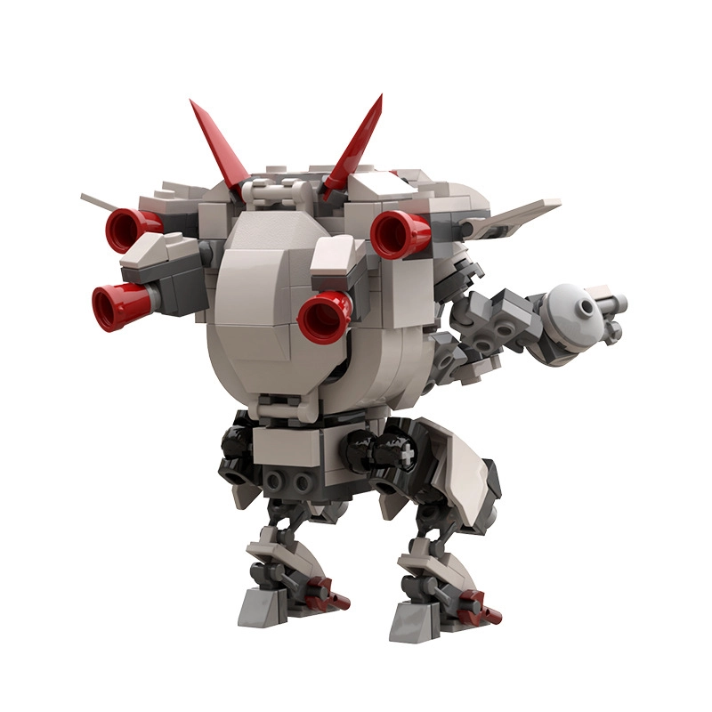 BuildMoc MOC-12575 White Rabbit Dav Mecha Creator Expert