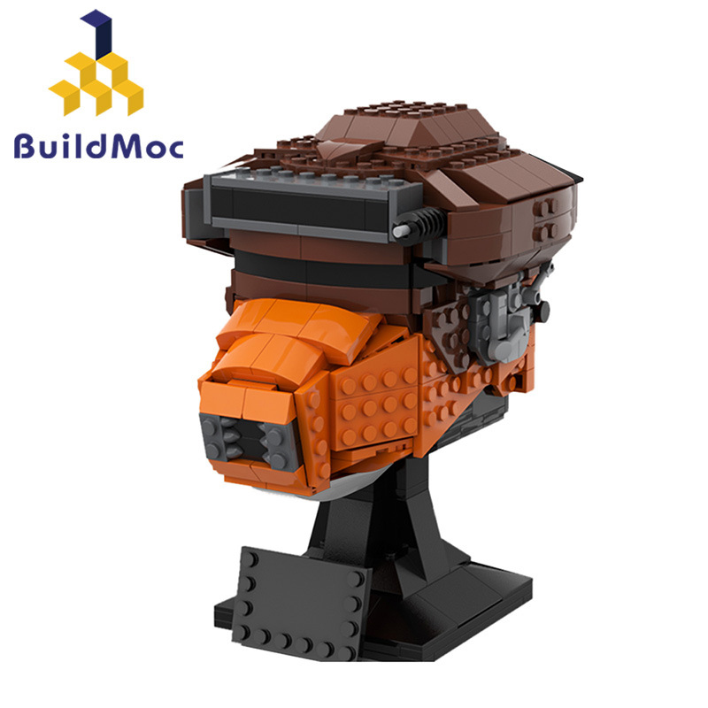 BuildMoc MOC-60164 Boushh Helmet's Helmet Creator Expert