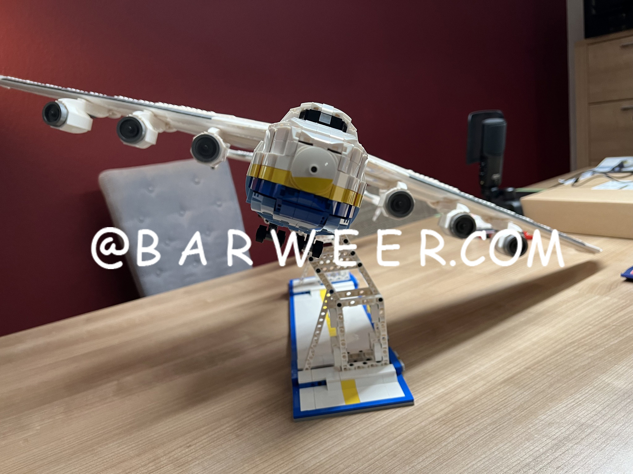 LEGO MOC JIESTAR 57014 Antonov An-225 Mriya Airlifter Technic