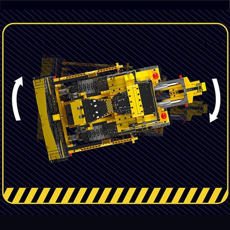 Mould King 15071 Bulldozer Technic