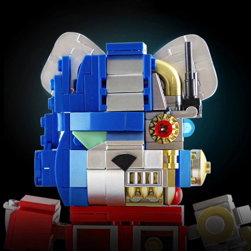 Wangao 288001 Optimus Prime Semi-Mechanical Bear Brick