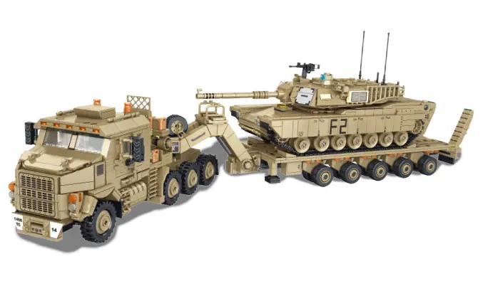 LEGO MOC Panlos 628015 M1070 Armored Vehicle Military