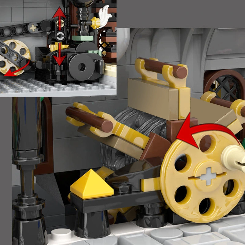 BuildMOC MOC-121751 Steam-powered engine Creator