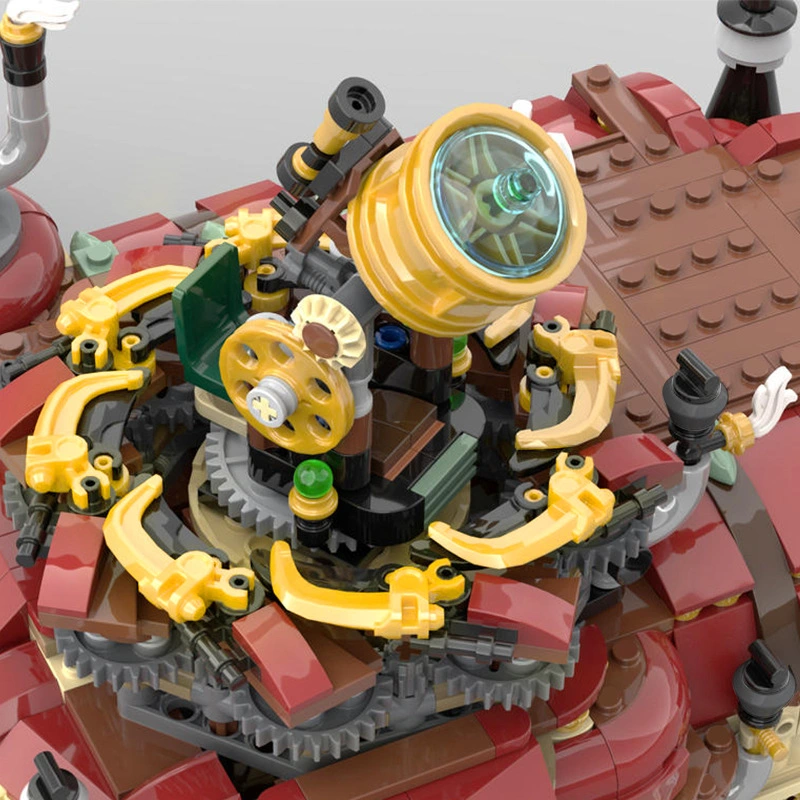 BuildMOC MOC-121751 Steam-powered engine Creator